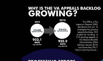 VA Ratings for Back Pain Explained Infographic | CCK Law