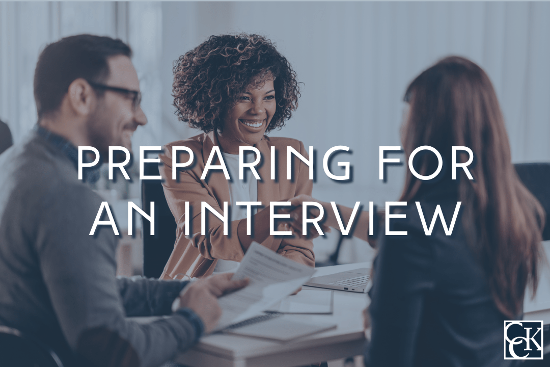 Preparing for an Interview | CCK Law