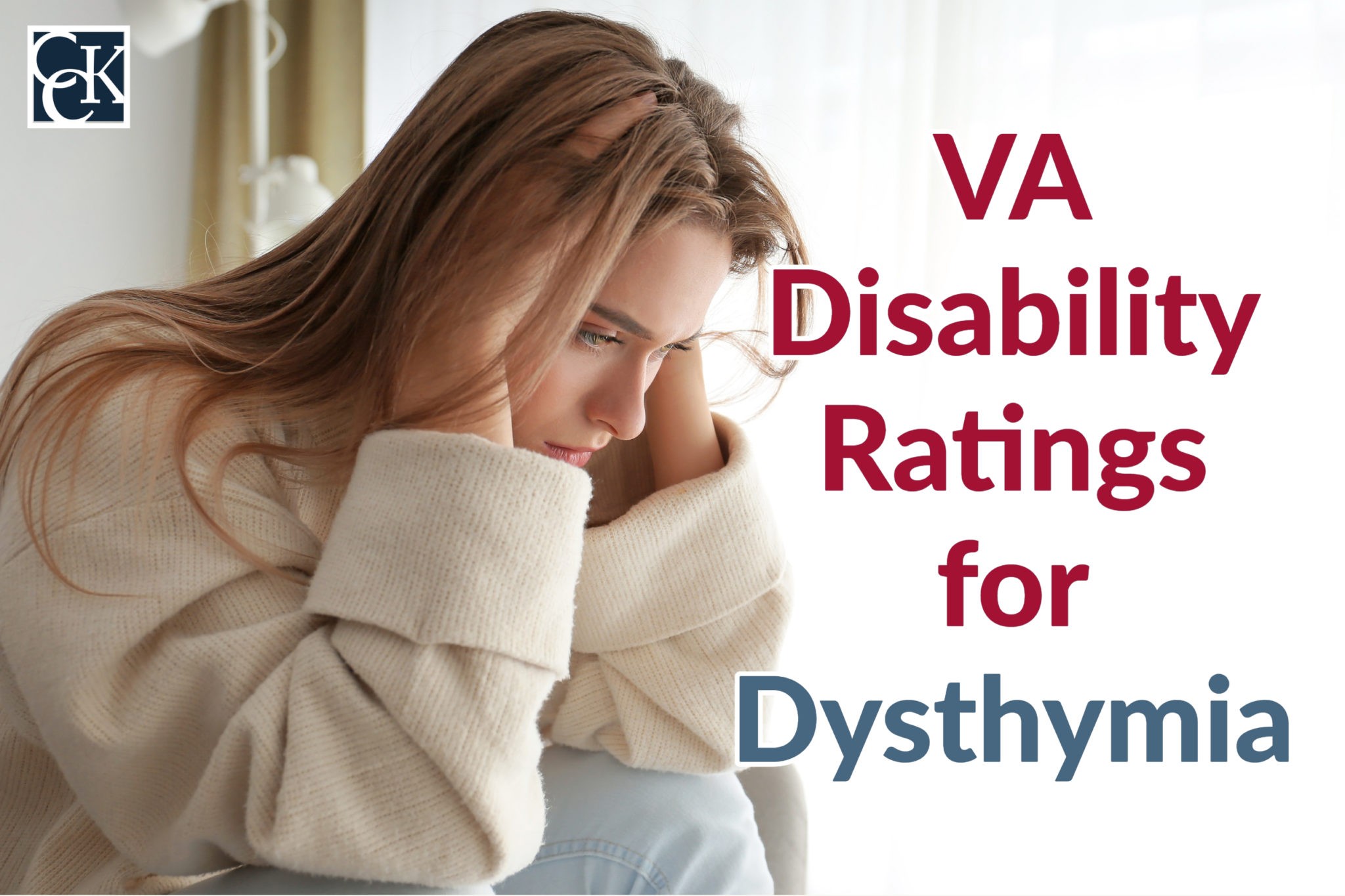 VA Disability Ratings for Dysthymia | CCK Law