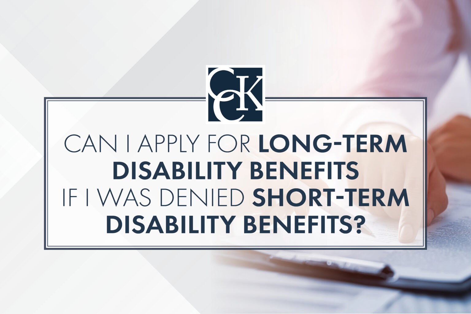 Can I Apply for LTD Benefits After a Short-Term Disability Denial ...