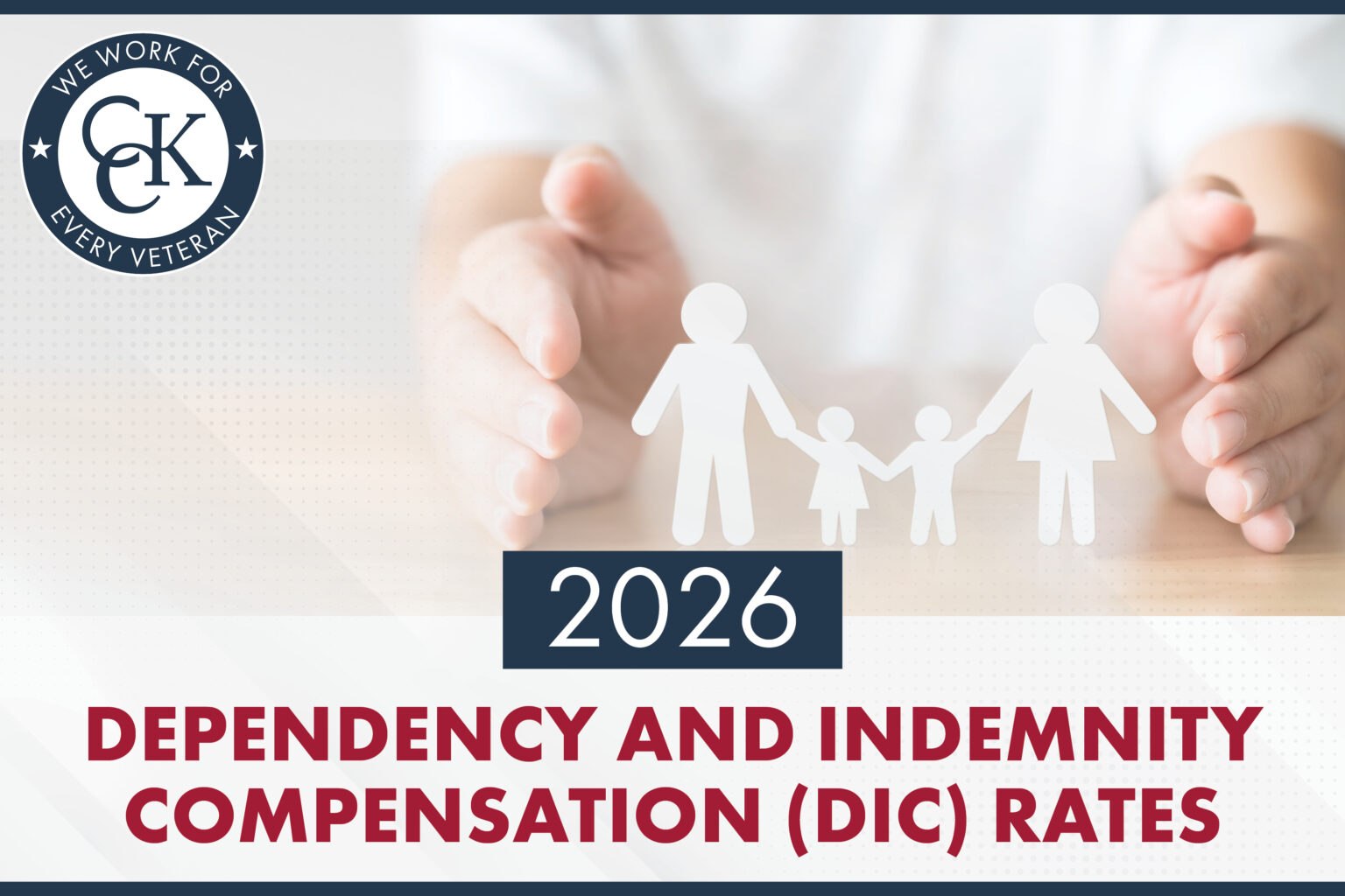 Dependency and Indemnity Compensation (DIC) Rates for 2026 | CCK Law